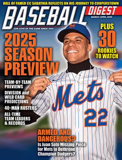 Baseball Digest Magazine Subscription United States