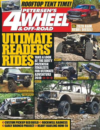 4Wheel & Off-Road Magazine Subscription Canada