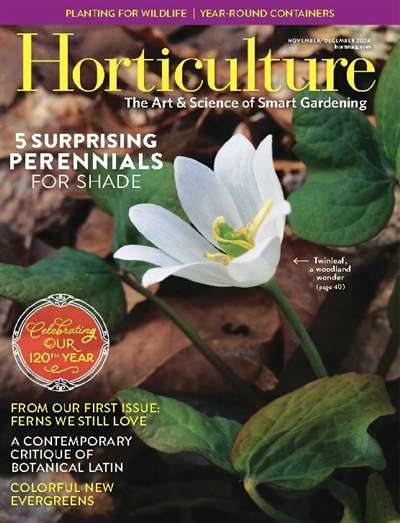 Horticulture Magazine Subscription United States