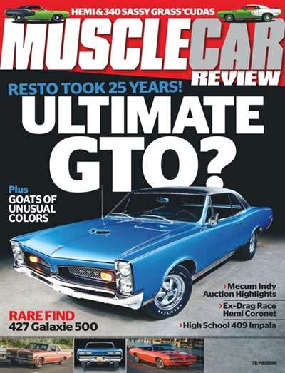 Muscle Car Review Magazine Subscription Canada