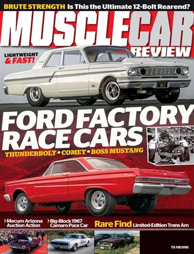 Muscle Car Review Magazine Subscription Canada