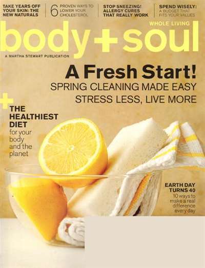 Body & Soul Magazine Subscription United States