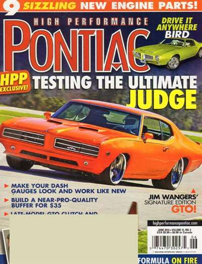 High Performance Pontiac Magazine Subscription Canada