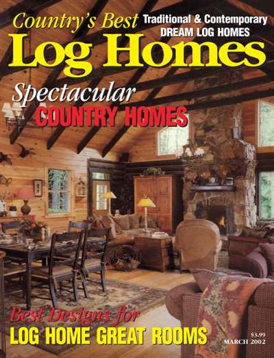 Country's Best Log Homes Magazine Subscription United States