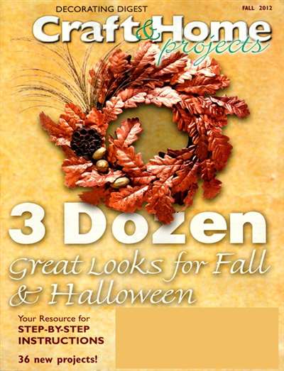 Craft & Home Projects Magazine Subscription Canada