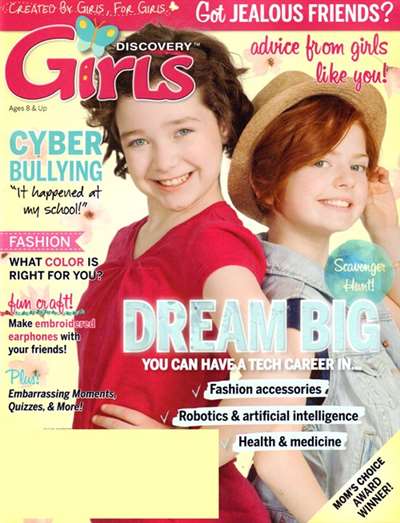 Discovery Girls Magazine Subscription United States