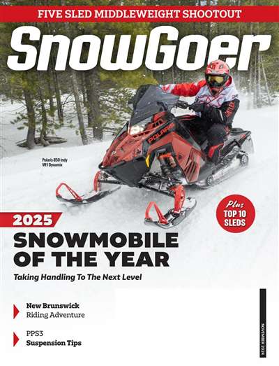 Snow Goer Magazine Subscription Canada