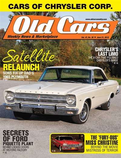 Old Cars Weekly Magazine Subscription Canada