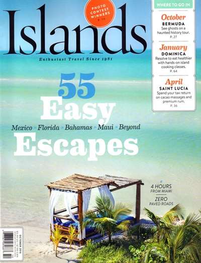 Islands Magazine Subscription Canada