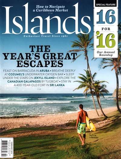 Islands Magazine Subscription Canada
