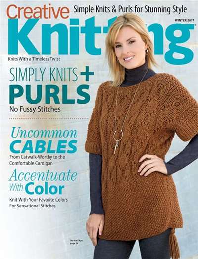 Creative Knitting Magazine Subscription Canada