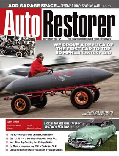 Auto Restorer Magazine Subscription Canada