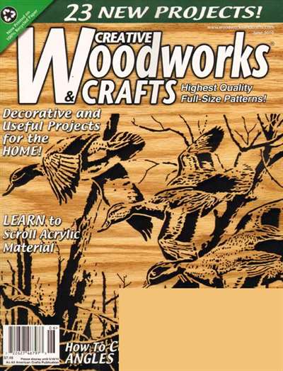 Creative Woodworks & Crafts Magazine Subscription Canada