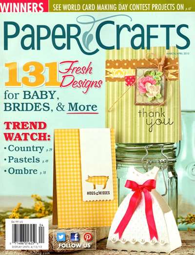 Paper Crafts Magazine Subscription Canada