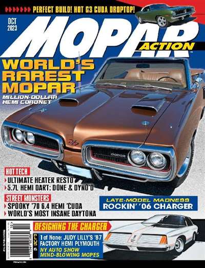 Mopar Action Magazine Subscription Canada