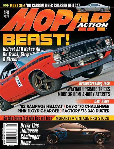 Mopar Action Magazine Subscription Canada
