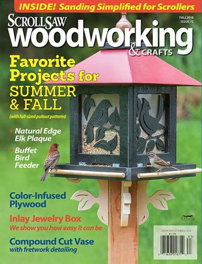 Scroll Saw Woodworking & Craft Magazine Subscription Canada
