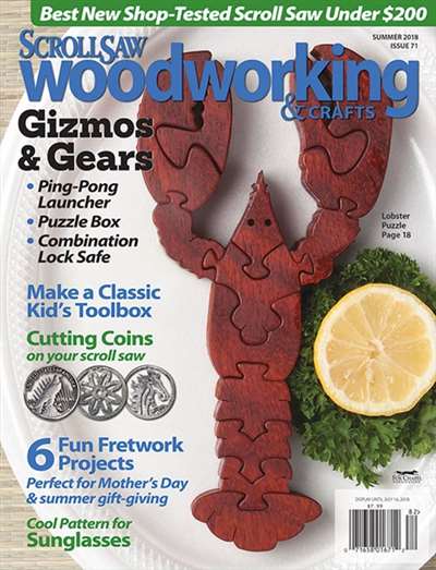 Scroll Saw Woodworking & Craft Magazine Subscription United States