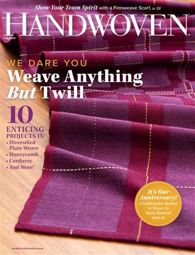 Handwoven Magazine Subscription Canada