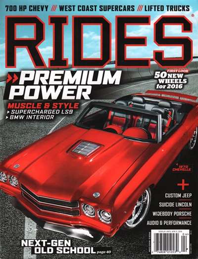 Rides Magazine Subscription Canada