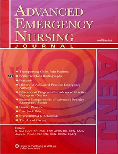 Advanced Emergency Nursing Journal Magazine Subscription United States