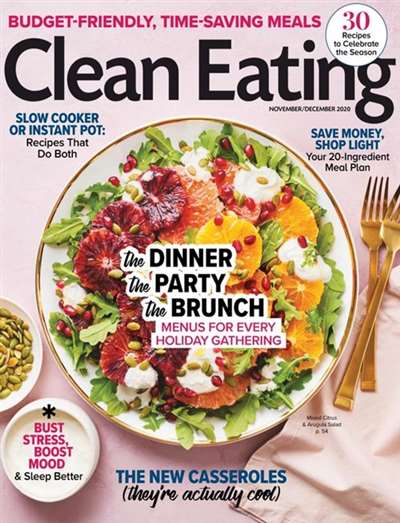 Clean Eating Magazine Subscription Canada