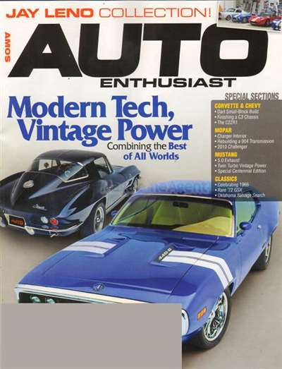 Auto Enthusiast Magazine Subscription Canada
