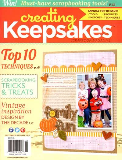 Creating Keepsakes Magazine Subscription Canada