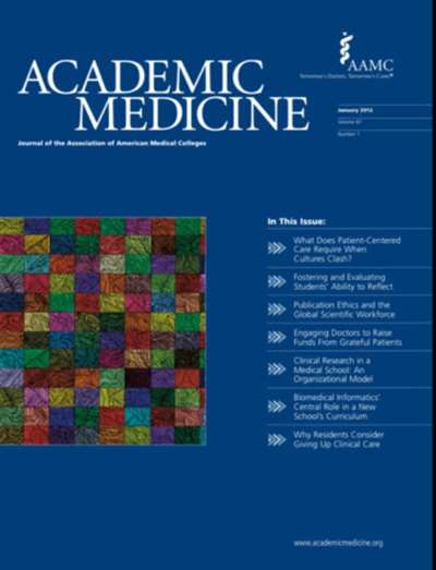 Academic Medicine Magazine Subscription United States