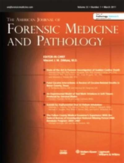 American Journal Of Forensic Medicine & Pathology Magazine Subscription ...