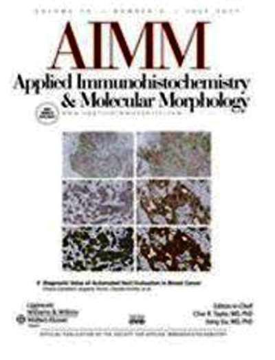 Applied Immunohistochemistry & Molecular Morphology Magazine ...