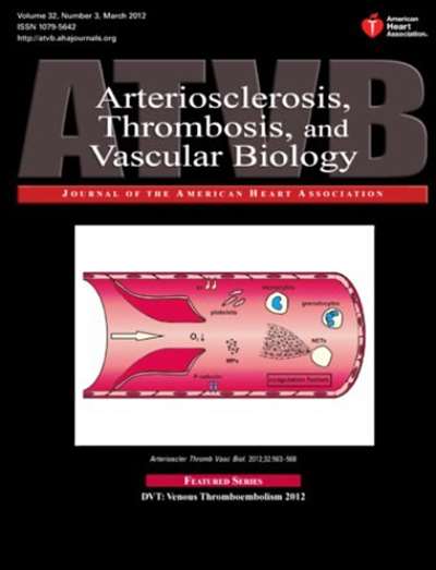 Arteriosclerosis, Thrombosis, And Vascular Biology Magazine ...