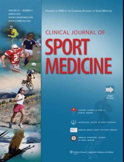 Clinical Journal Of Sports Medicine Magazine Subscription United States