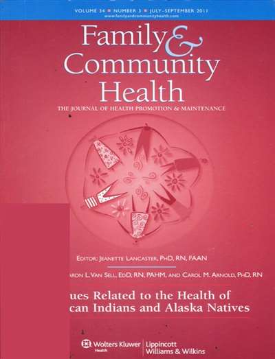 Family & Community Health Magazine Subscription Canada