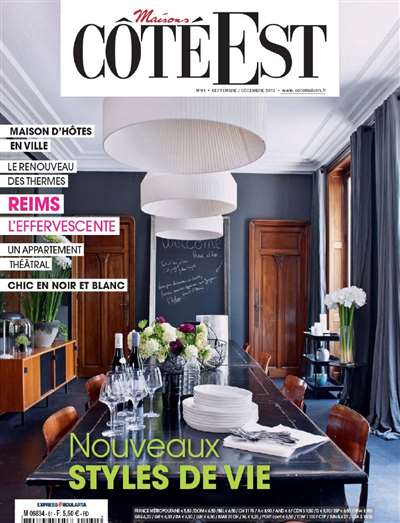 Maisons Cote Est + Ouest +Sud Magazine Subscription Canada