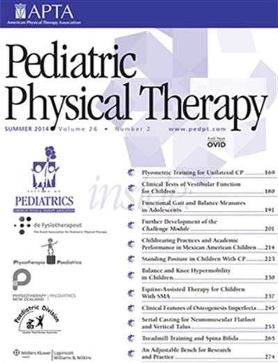 Pediatric Physical Therapy Magazine Subscription Canada