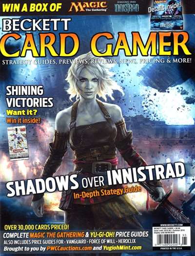 Beckett Card Gamer Magazine Subscription Canada