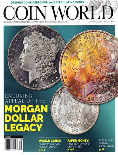 Coin World Monthly Magazine Subscription Canada
