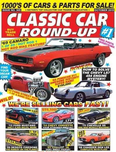 Classic Car Round-Up Magazine Subscription Canada