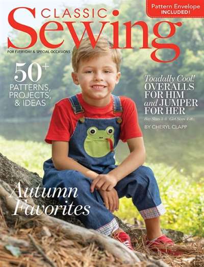 Classic Sewing Magazine Subscription Canada