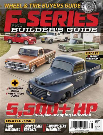 F100 Builders Guide Magazine Subscription United States
