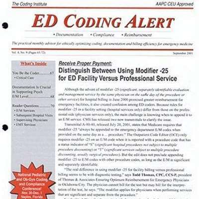 Ed Coding Alert Magazine Subscription Canada