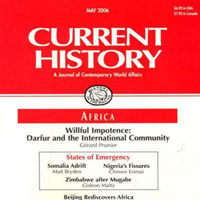 Current History Magazine Subscription United States