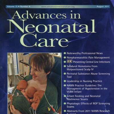 Advances In Neonatal Care Magazine Subscription United States