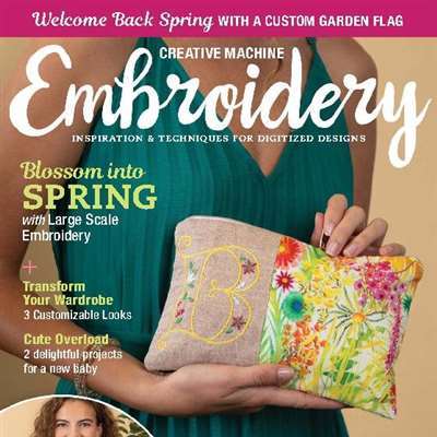 Creative Machine Embroidery Magazine Subscription Canada