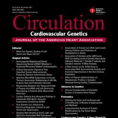 Circulation: Cardiovascular Genetics Magazine Subscription Canada