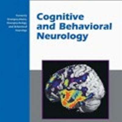Cognitive And Behavioral Neurology Magazine Subscription United States
