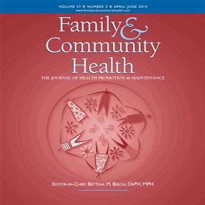Family & Community Health Magazine Subscription Canada