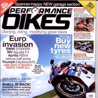 Performance Bikes Magazine Subscription Canada
